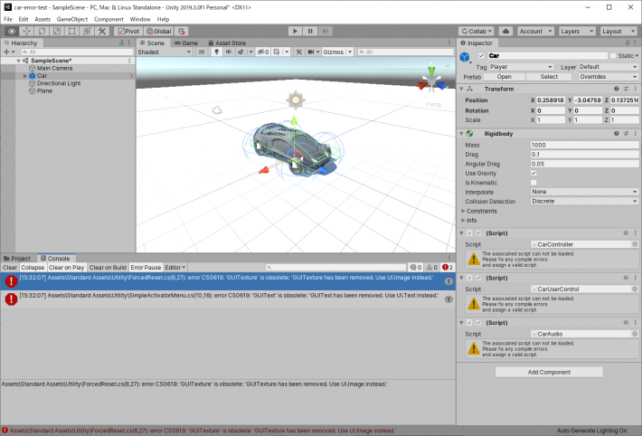 【Unity】Standard Assetsでエラーが出た時の対処方【error CS0619】 | いかけんの家